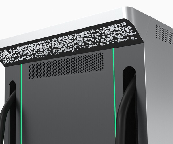 ArtStation - EVBox Troniq 100 EV Charging Station 3D model | Resources