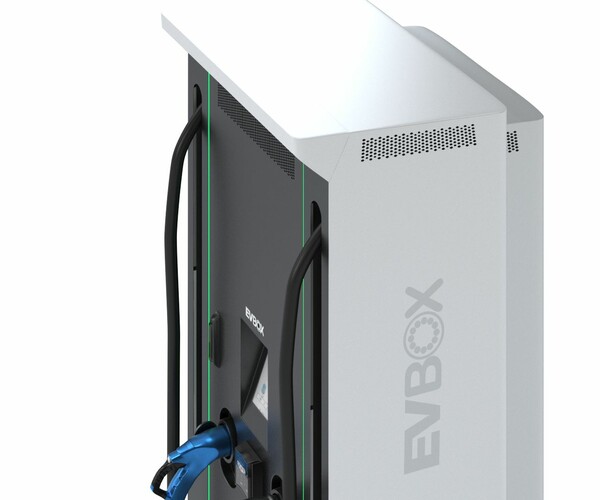 ArtStation - EVBox Troniq 100 EV Charging Station 3D model | Resources