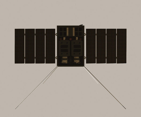 ArtStation - Cube Satellite | Game Assets