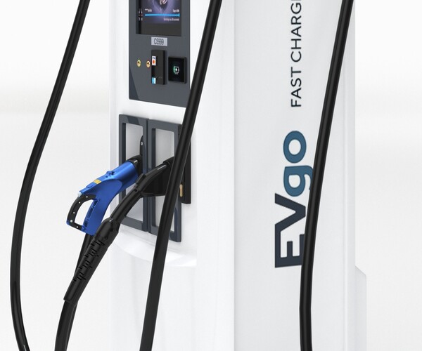 ArtStation - BTCPower - 50 kW Slim Line DC Fast EV Charger 3D Model ...