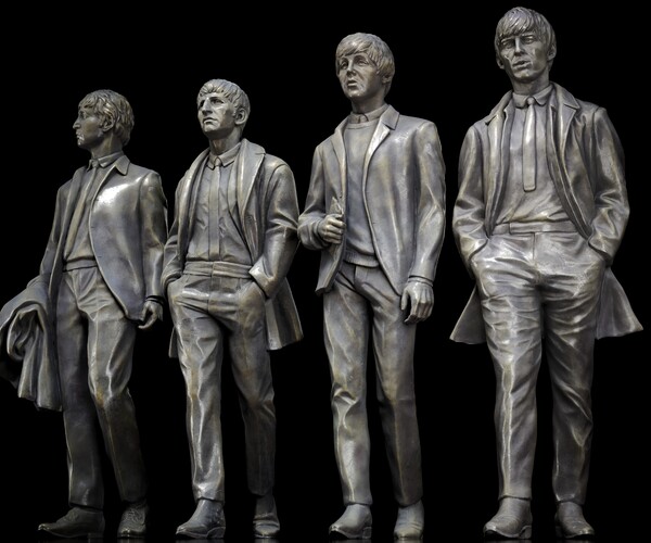 ArtStation - The Beatles - 3D model | Resources