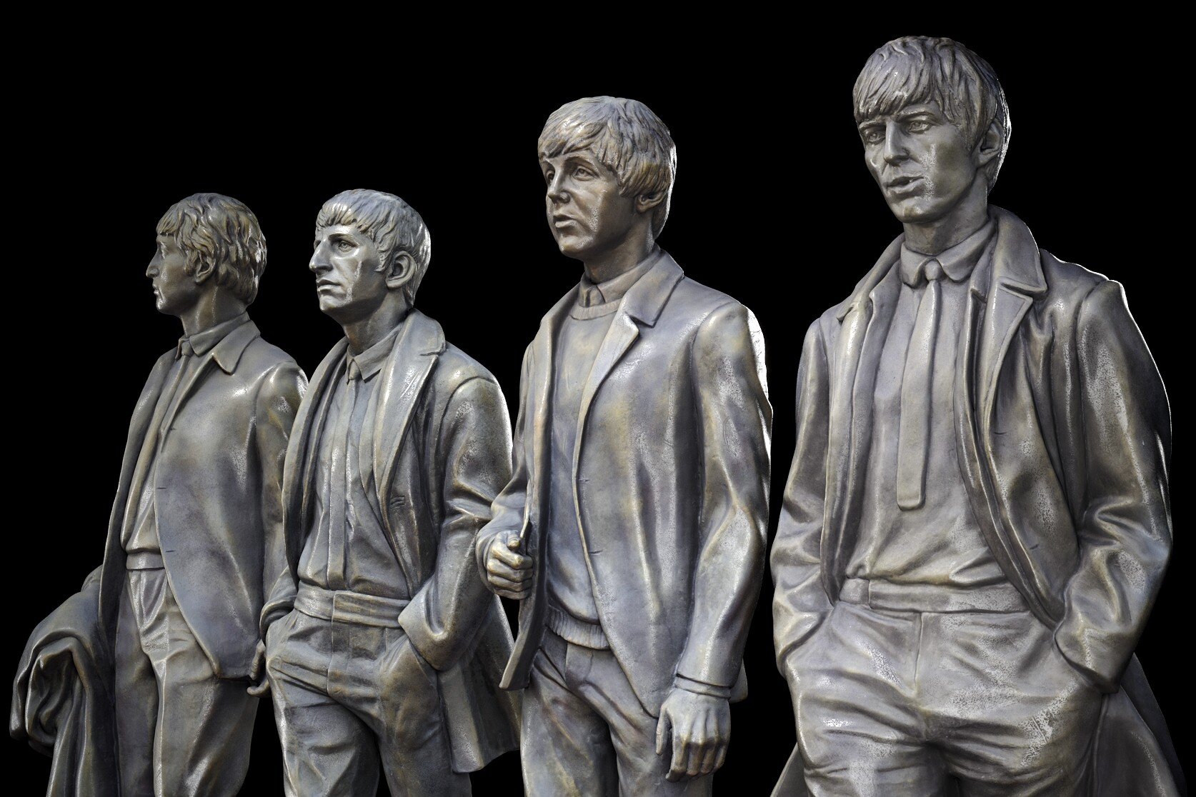 ArtStation - The Beatles - 3D model | Resources