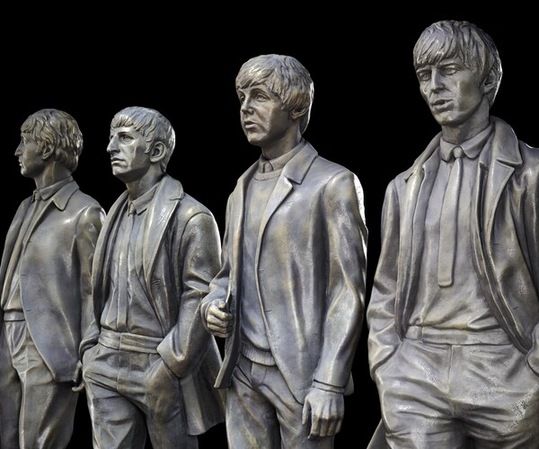 ArtStation - The Beatles - 3D model | Resources