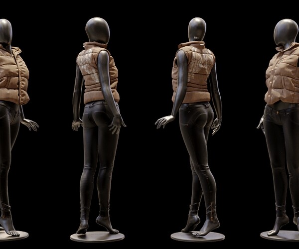 ArtStation - Manequin Set - 3D model | Resources