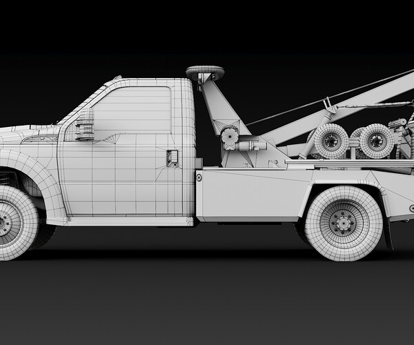 Artstation Tow Truck Nypd Resources