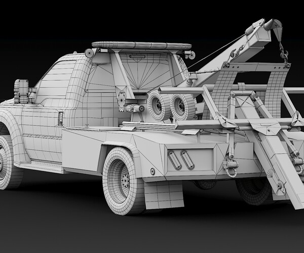 Artstation Tow Truck Nypd Resources