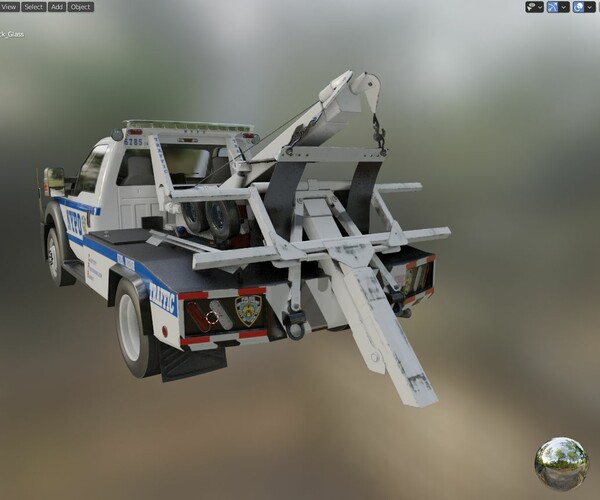 Artstation Tow Truck Nypd Resources