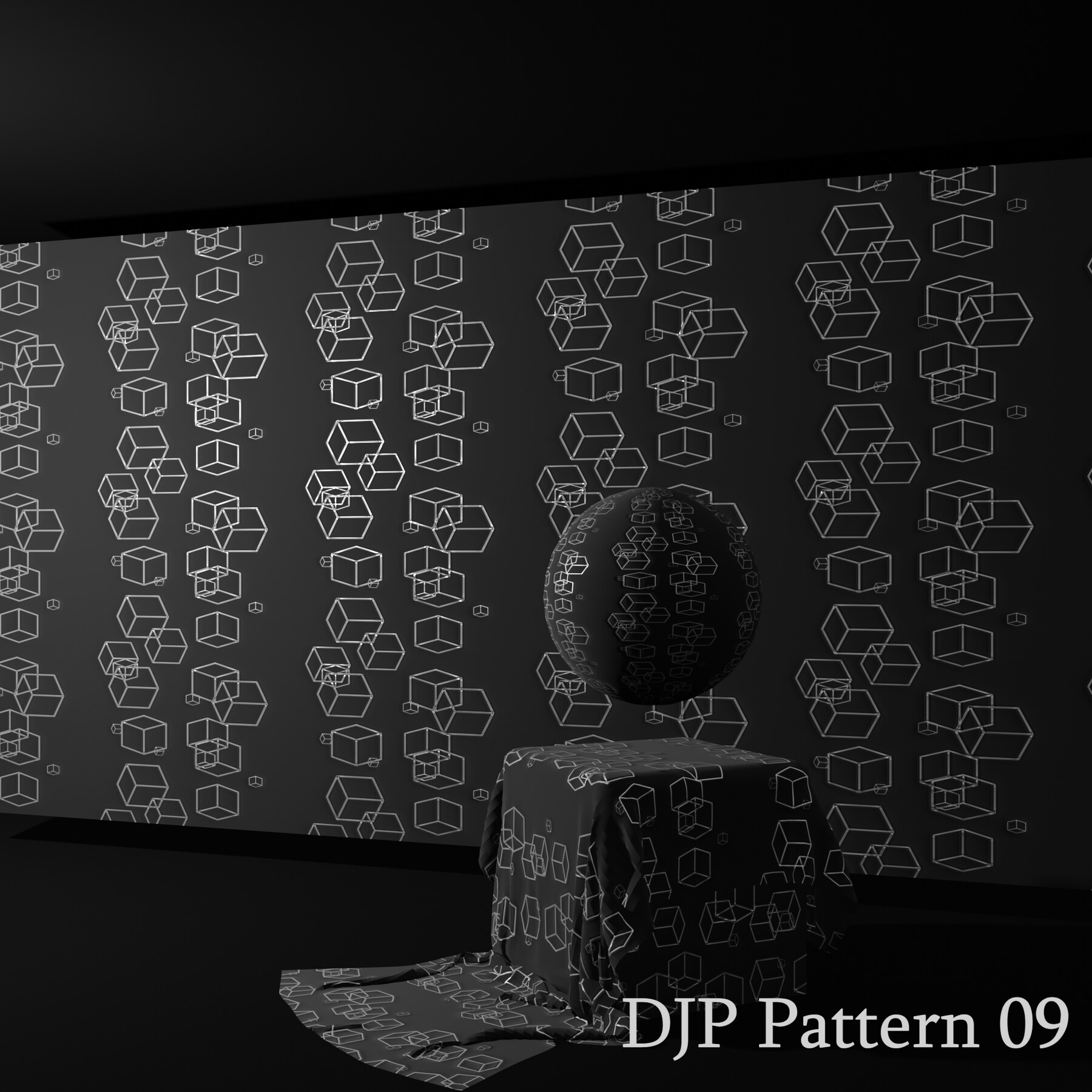 ArtStation - DJP wallpaper pattern pack 01 | Game Assets