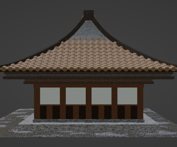 ArtStation - Chinese Siheyuan | Game Assets