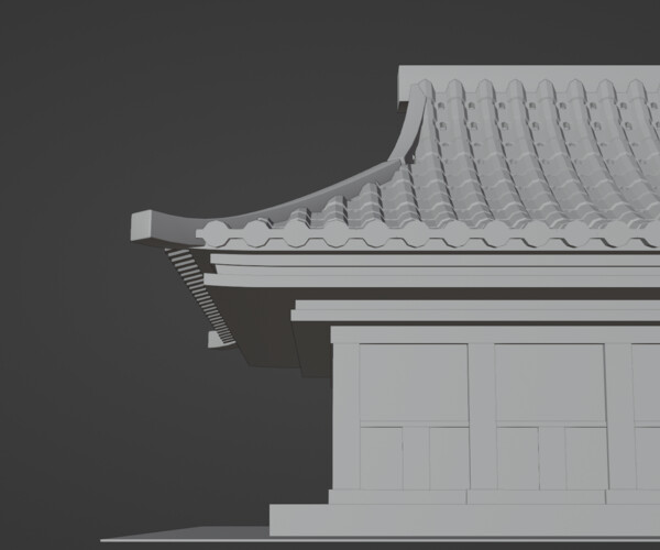 ArtStation - Chinese Siheyuan | Game Assets