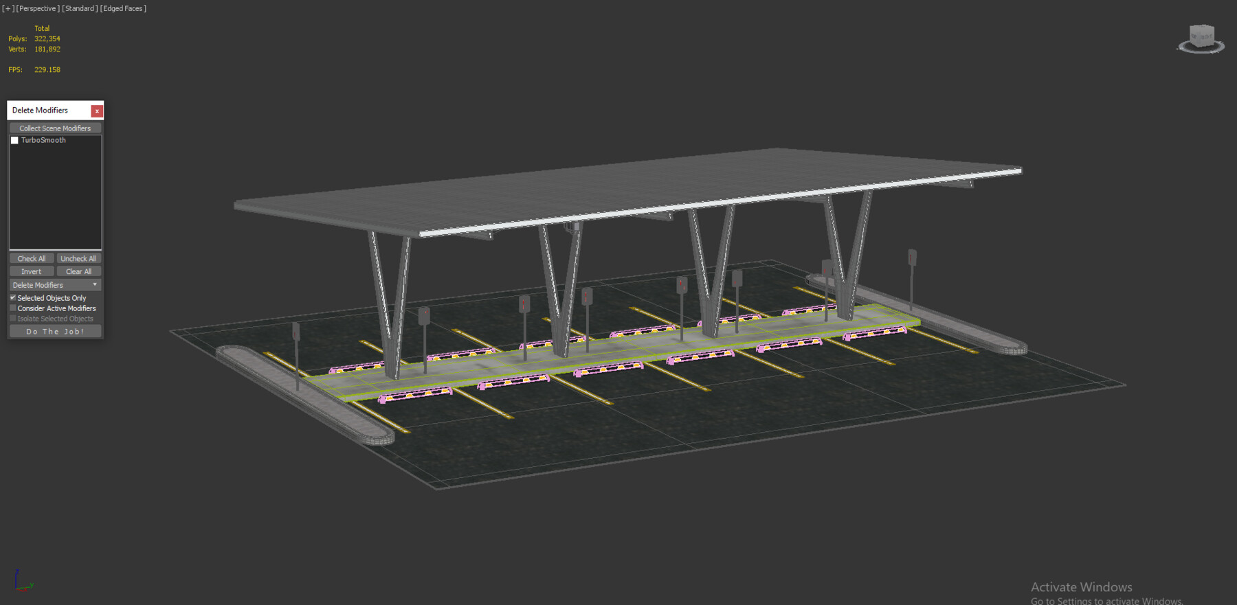 ArtStation - Electric Vehicle Charging Point EV Station 01 3D Model ...