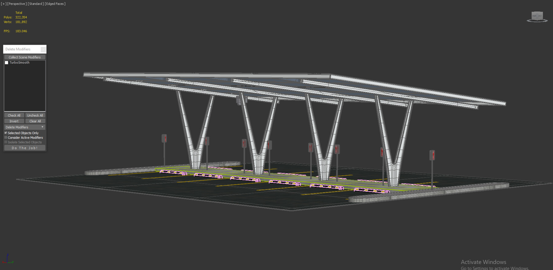 ArtStation - Electric Vehicle Charging Point EV Station 01 3D Model ...