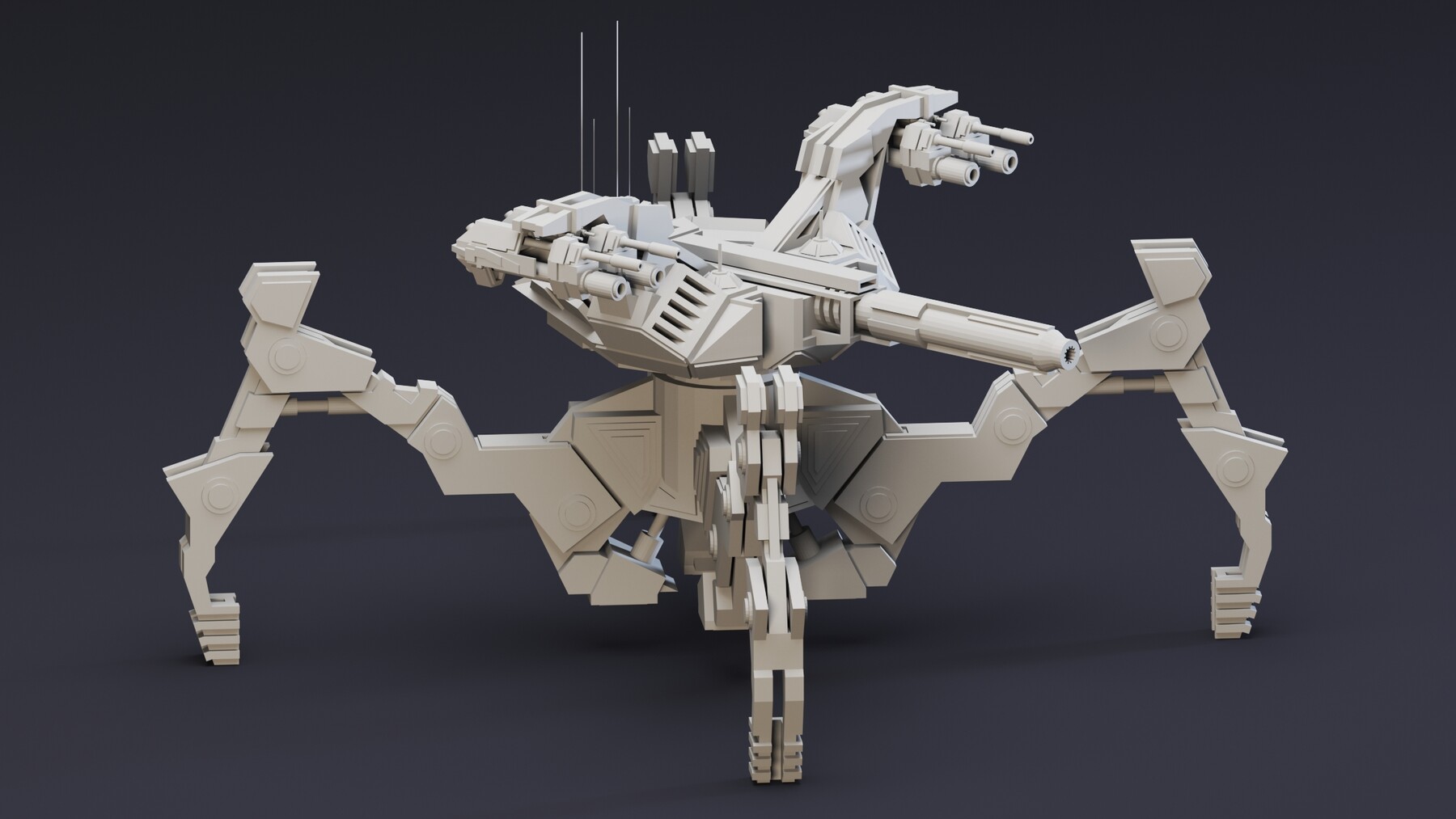 ArtStation - 6 War Robots- Vol 01- High detail 3d models | Game Assets