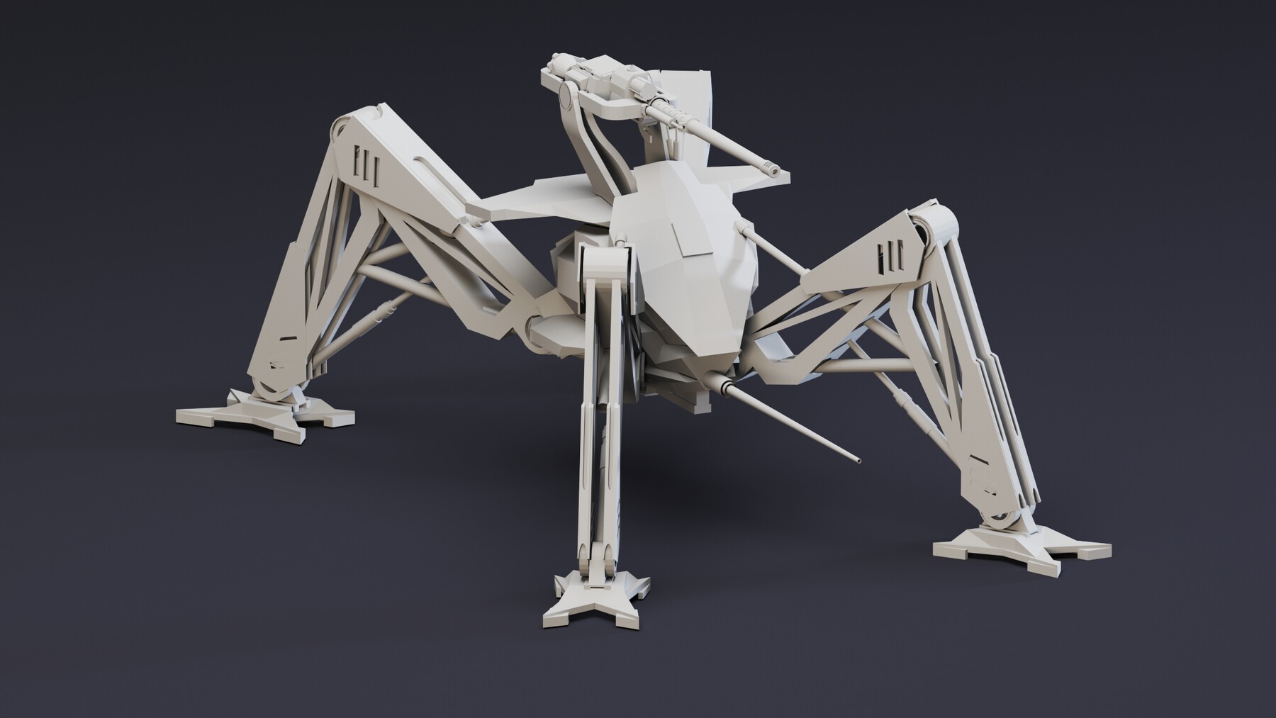 ArtStation - 6 War Robots- Vol 01- High detail 3d models | Game Assets