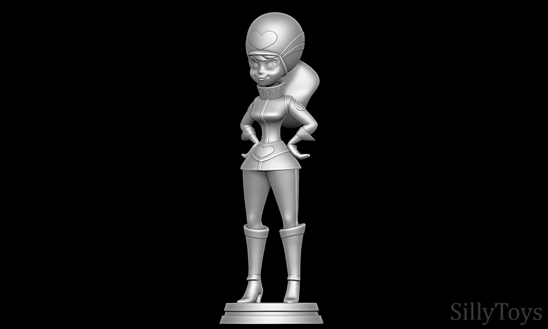 ArtStation - Penelope Pitstop - Wacky Races 2017 3D print model | Resources