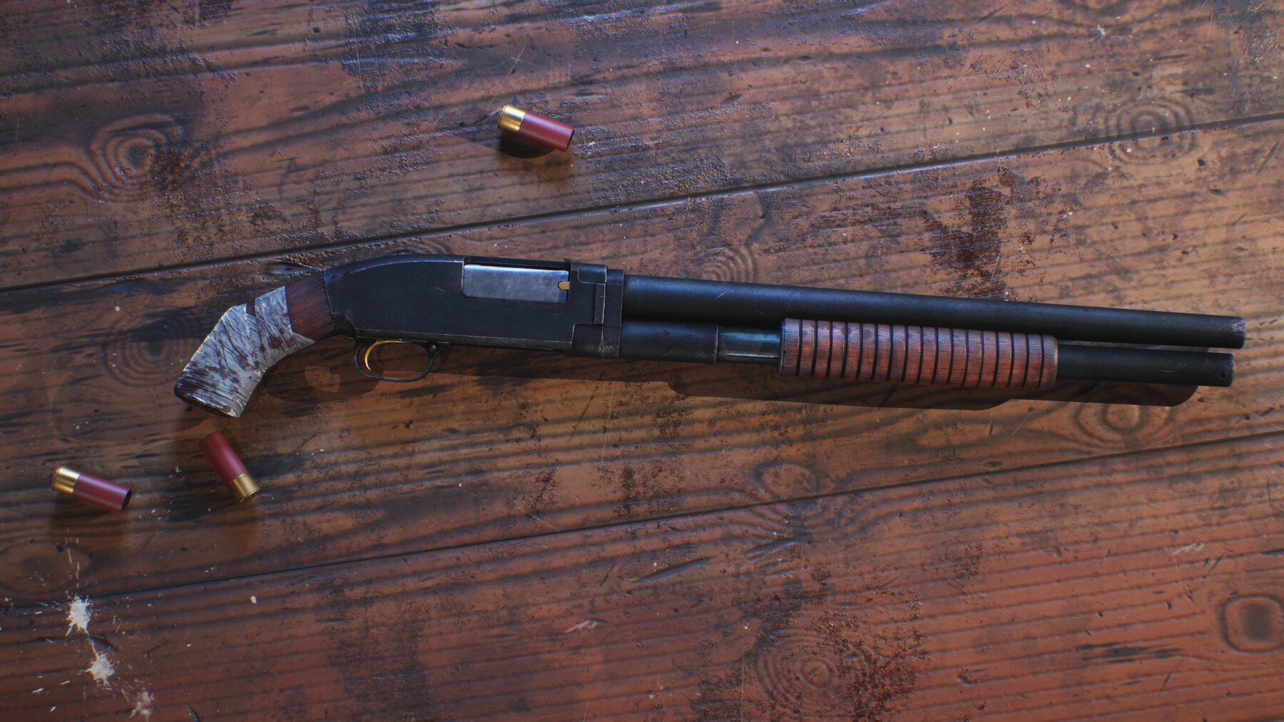 ArtStation - 12G Sawed-Off Shotgun | Game Assets