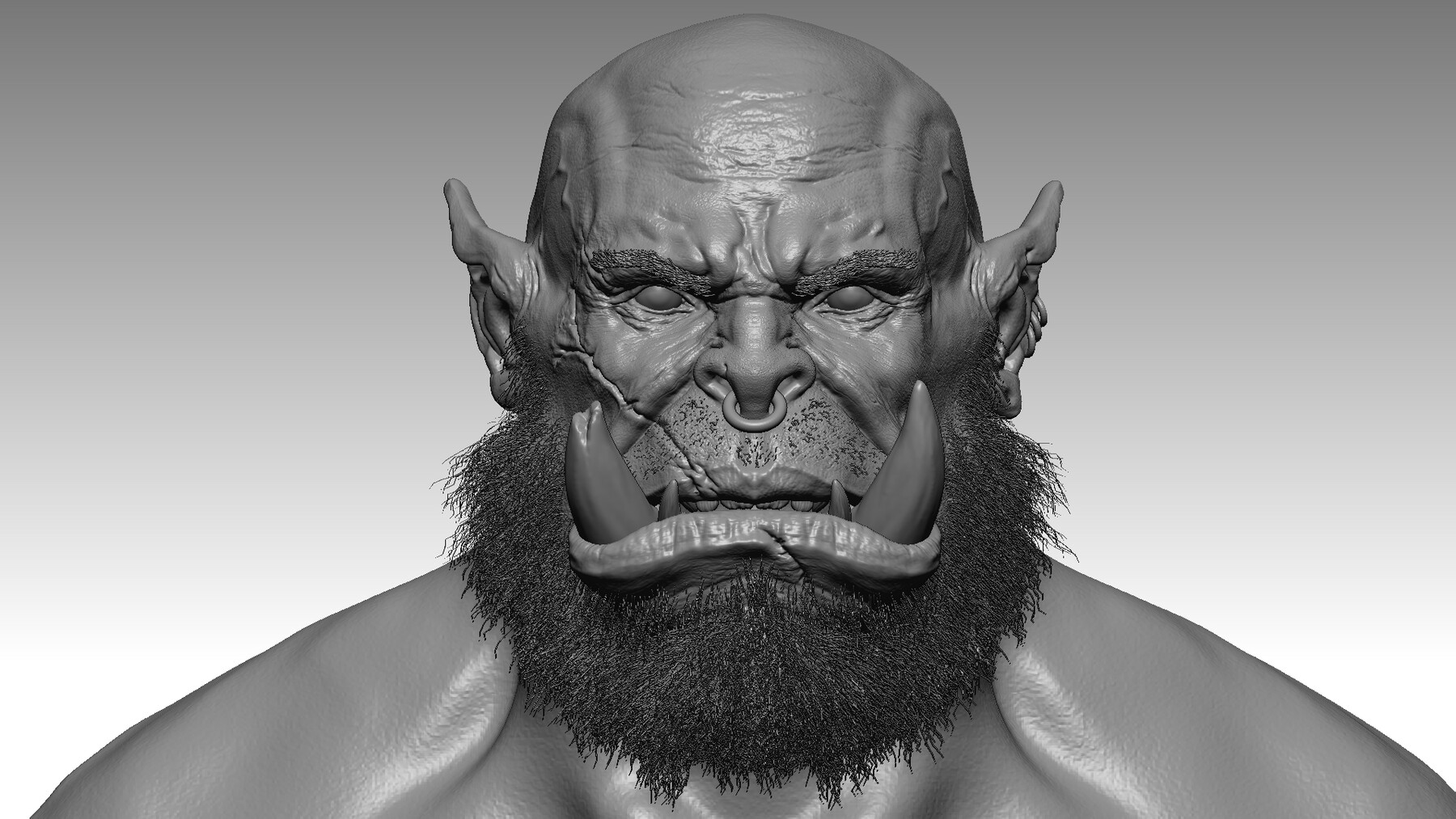 ArtStation - Orc HiPoly Warcraft style | Resources