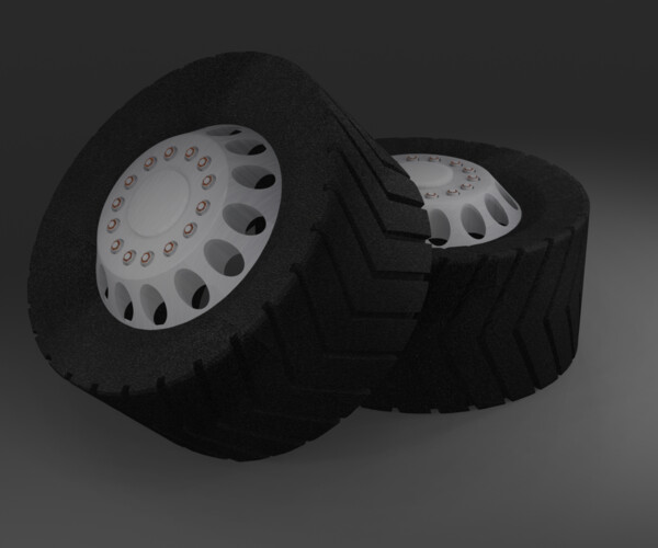 ArtStation - 3D Vehicle Wheel Design for Games | Game Assets