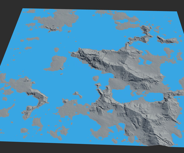 ArtStation - Islands Terrains Collection Vol.1 | 12 Terrains at 8k ...