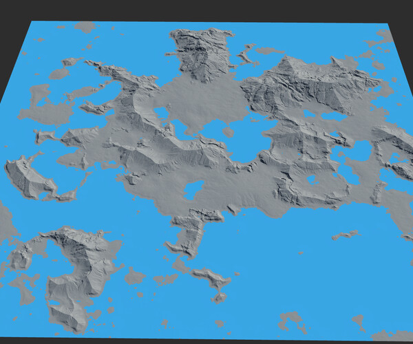 ArtStation - Islands Terrains Collection Vol.1 | 12 Terrains at 8k ...