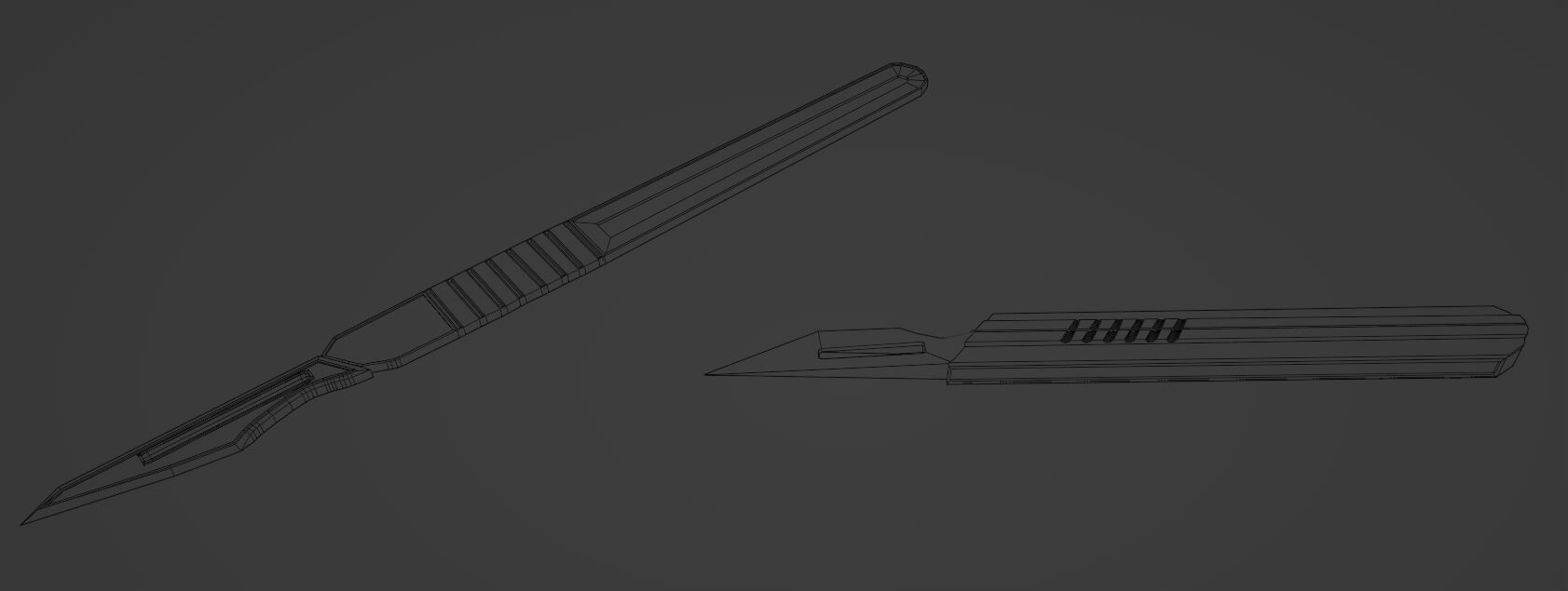 ArtStation - Medical Scalpel | Game Assets