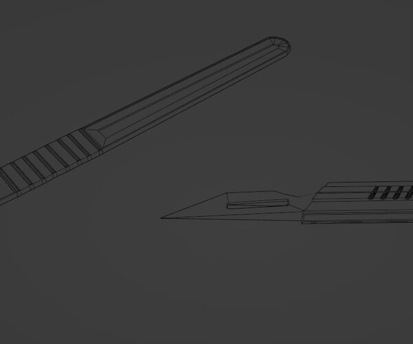 ArtStation - Medical Scalpel | Game Assets