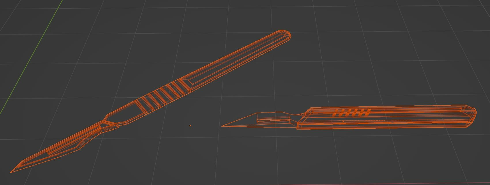 ArtStation - Medical Scalpel | Game Assets