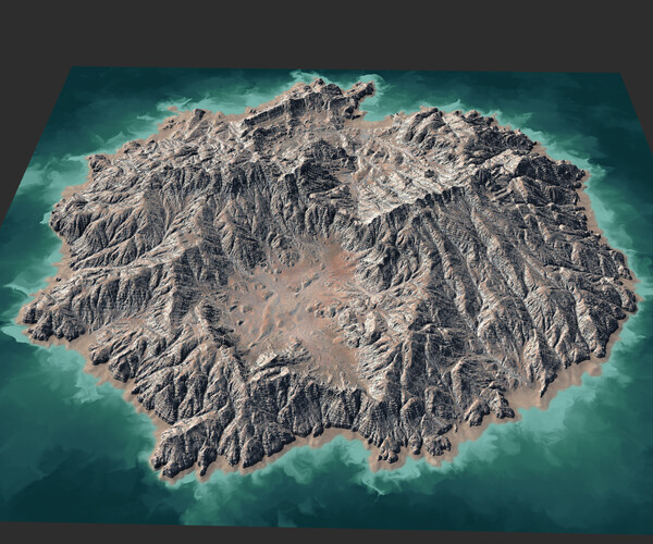 ArtStation - Islands Terrains Collection Vol.1 | 12 Terrains at 8k ...