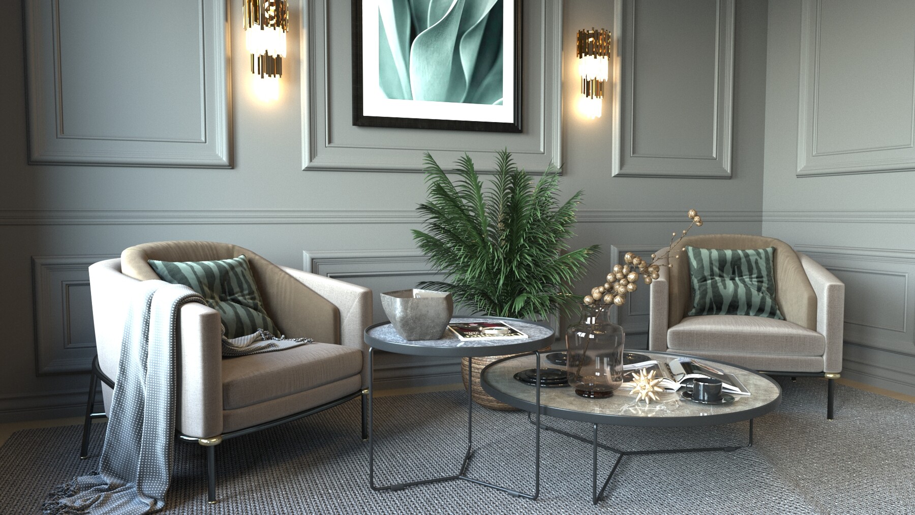 ArtStation - Interior Design Scene 01 | Resources