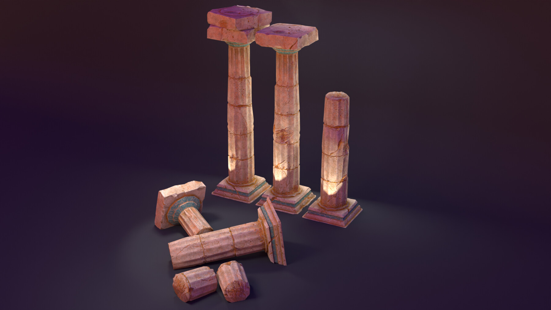 ArtStation - Piller Model | Game Assets