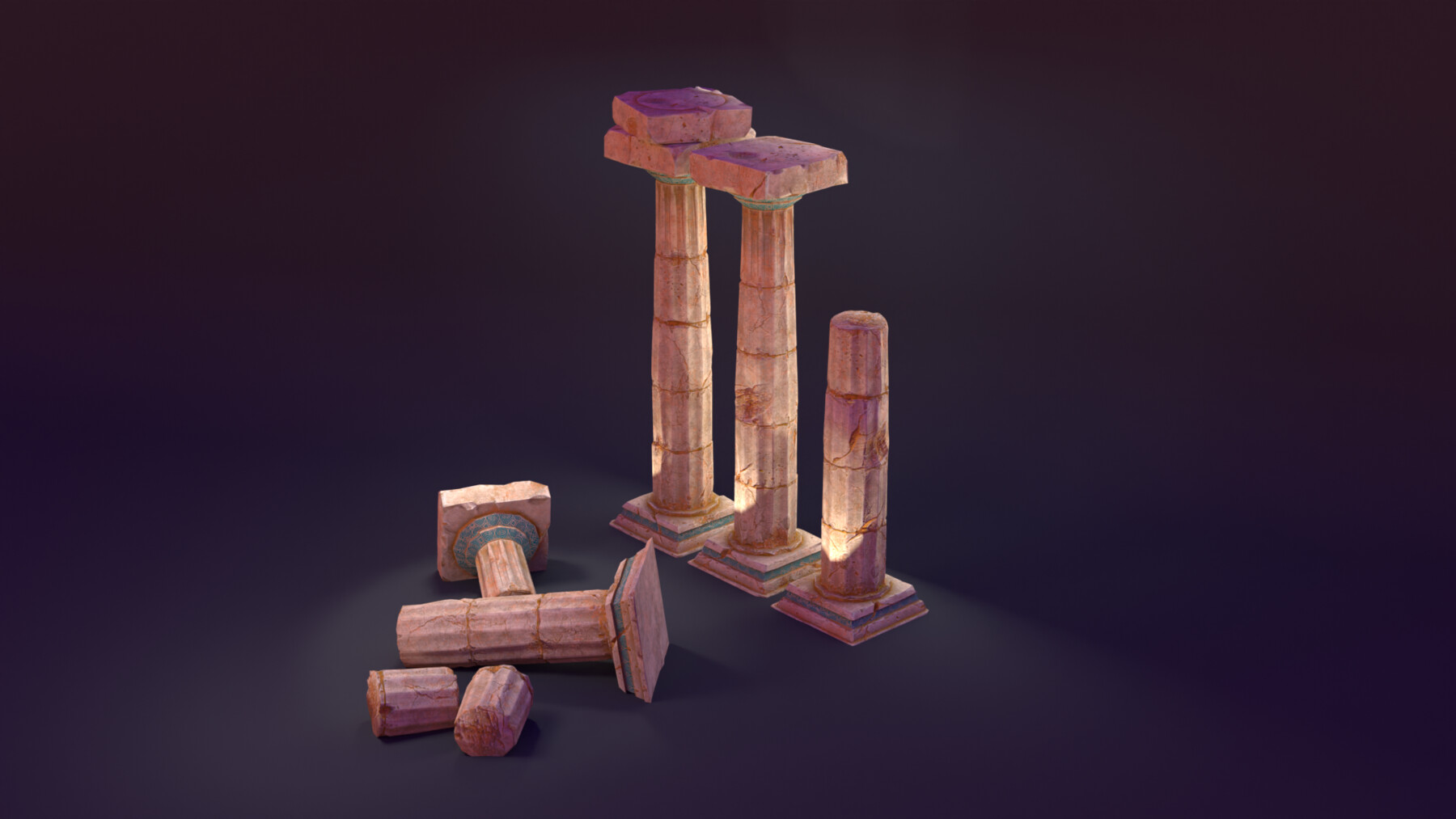 ArtStation - Piller Model | Game Assets