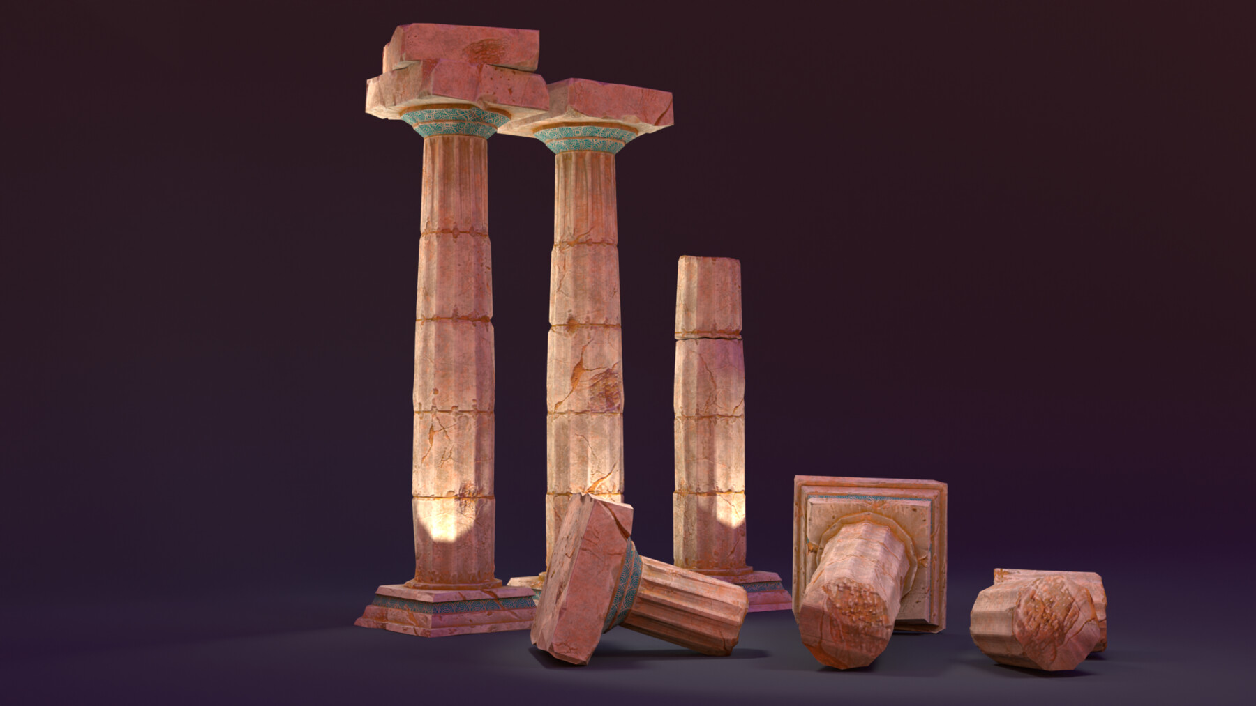 ArtStation - Piller Model | Game Assets