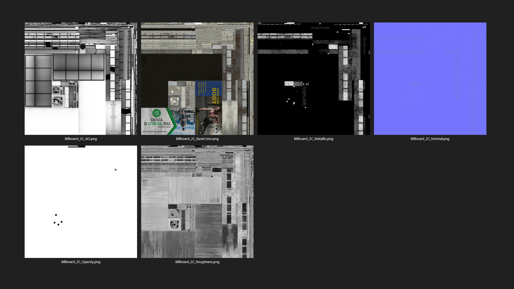 ArtStation - Billboard 2C | Game Assets