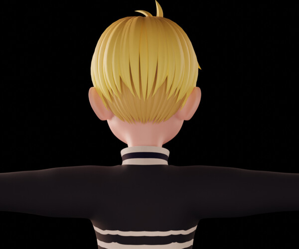 ArtStation - Mikey - Fully Rigged | Game Assets