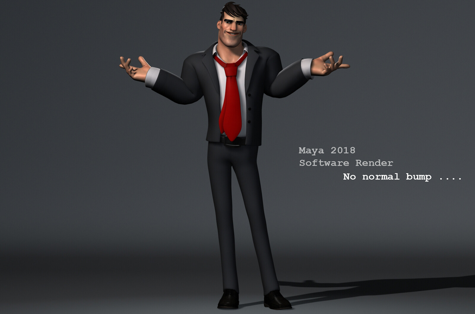 ArtStation - Boss Cartoon Rig | Game Assets