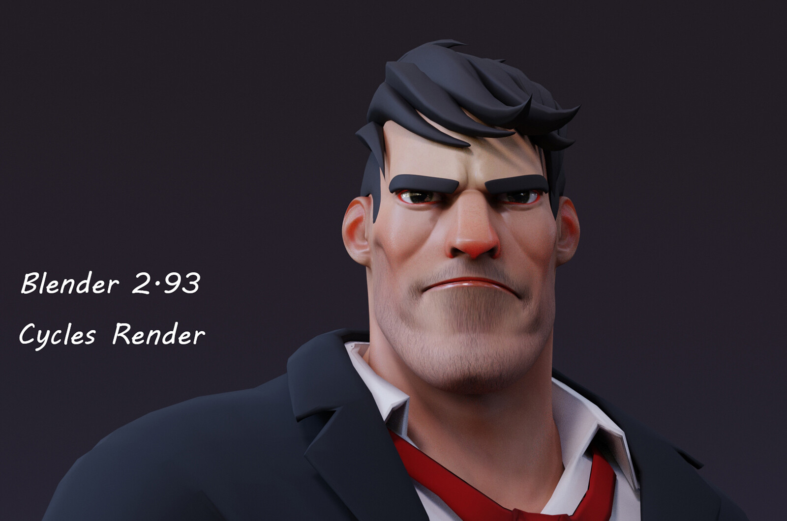 ArtStation - Boss Cartoon Rig | Game Assets