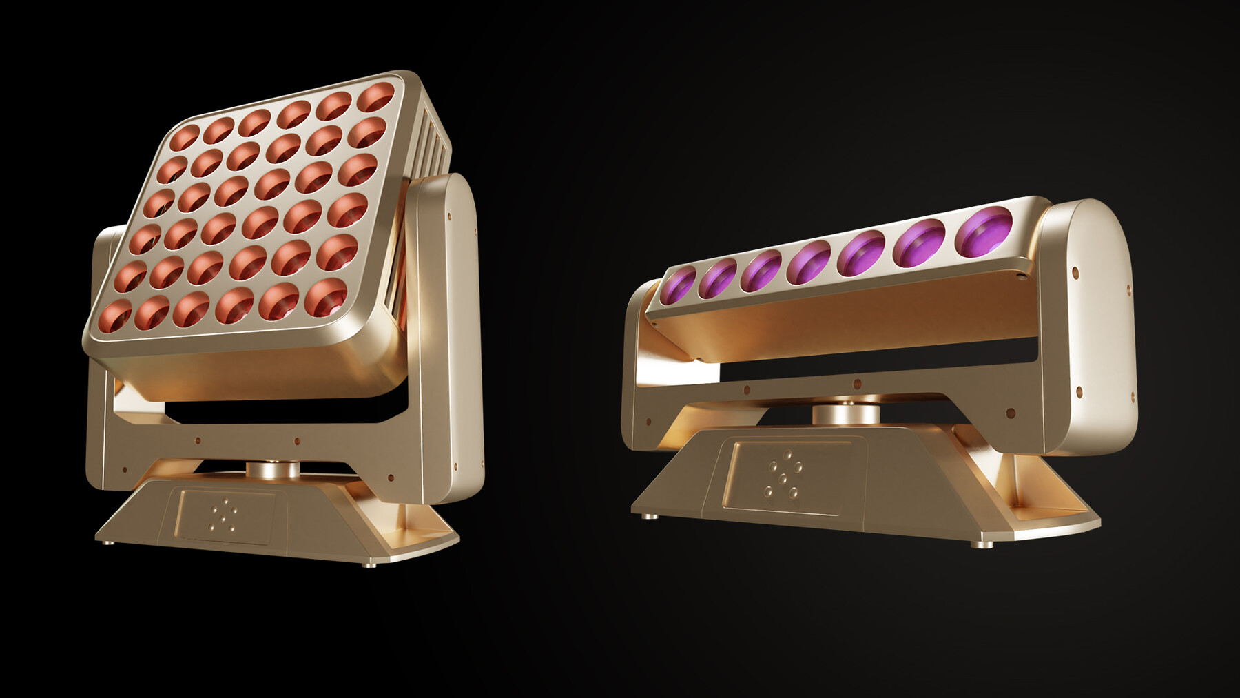 ArtStation - 30 3D Light projectors and lamps kitbash | Game Assets