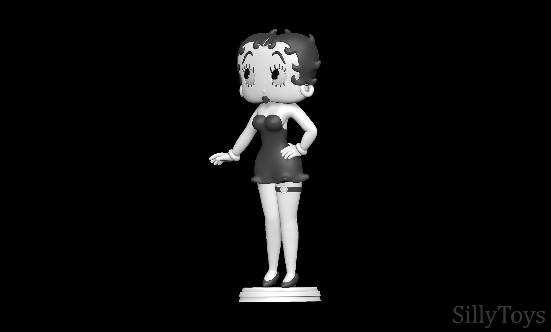 ArtStation - Betty Boop 3D print model | Resources