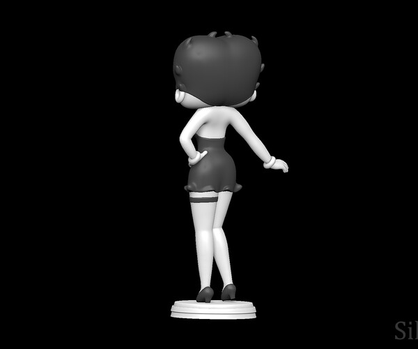 ArtStation - Betty Boop 3D print model | Resources