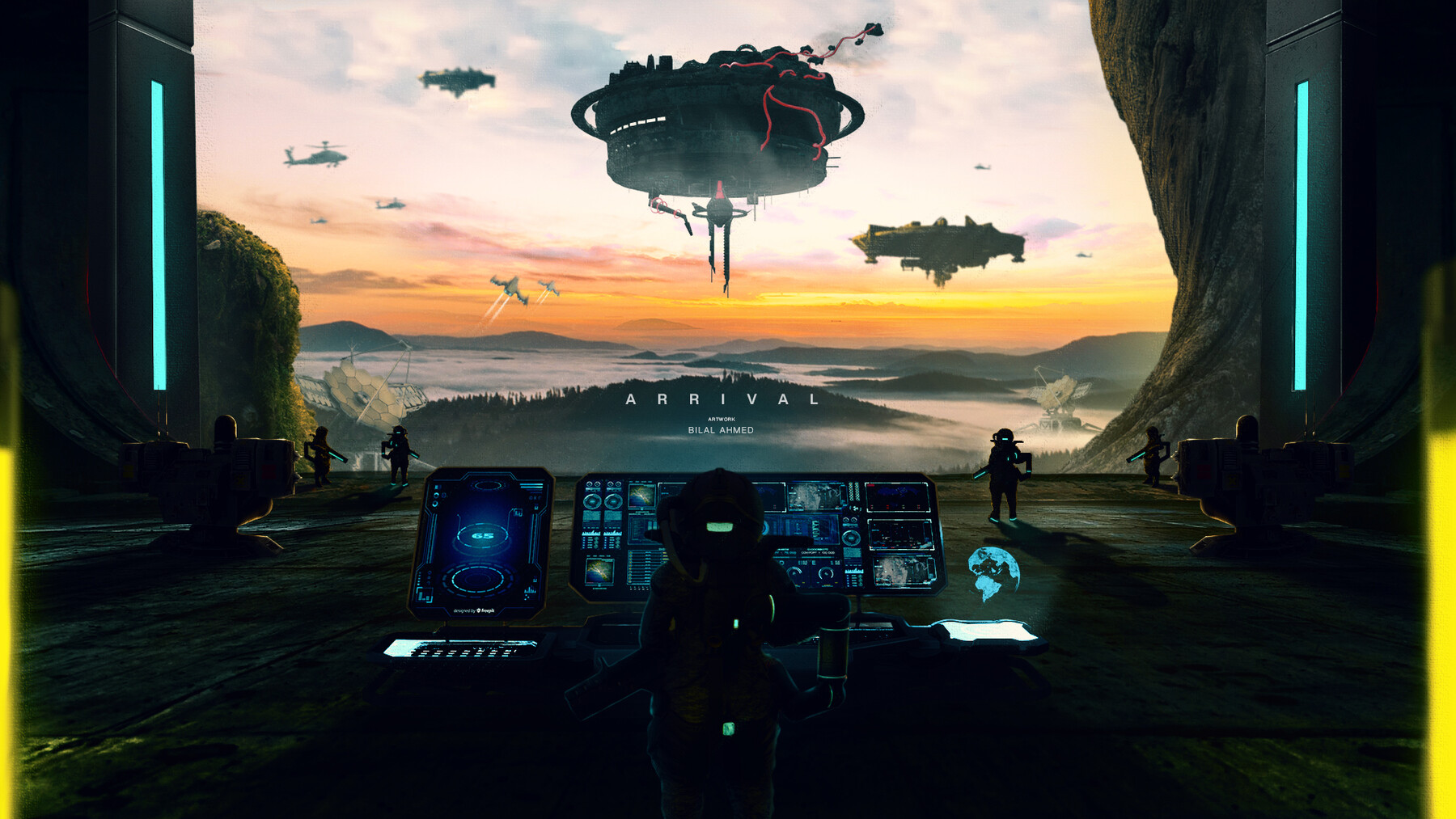 ArtStation - Arrival Of Uninvited Creatures | Artworks