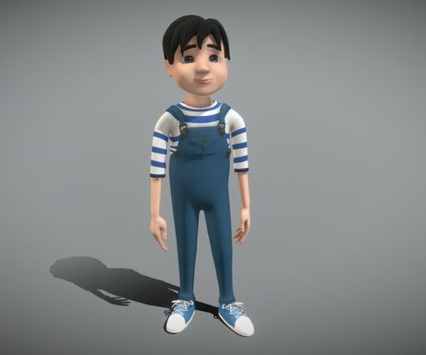 ArtStation - 3D Model - Family Member - Man, Woman, Boy, Girl, Old ...