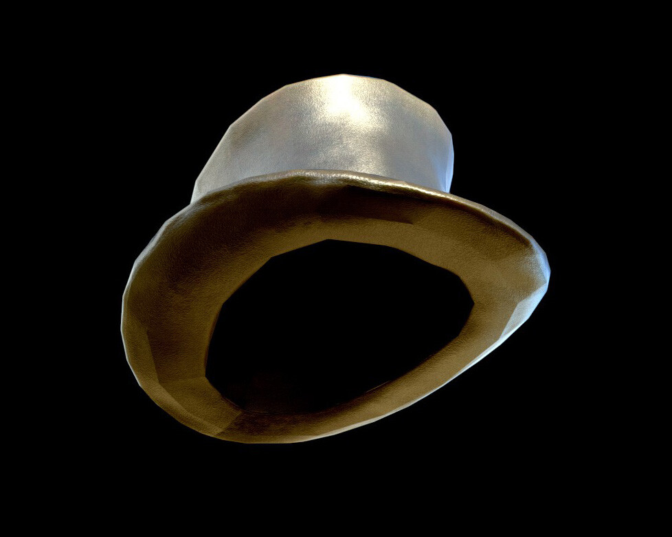 ArtStation - Top Hat - PBR - Textured | Game Assets