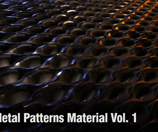 ArtStation - 20 Metal Patterns PBR Material Vol. 1 | Resources