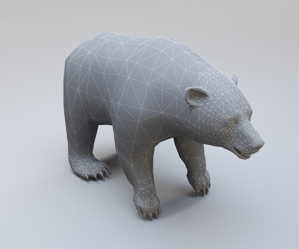 ArtStation - Bear 01_ 3d model | Resources