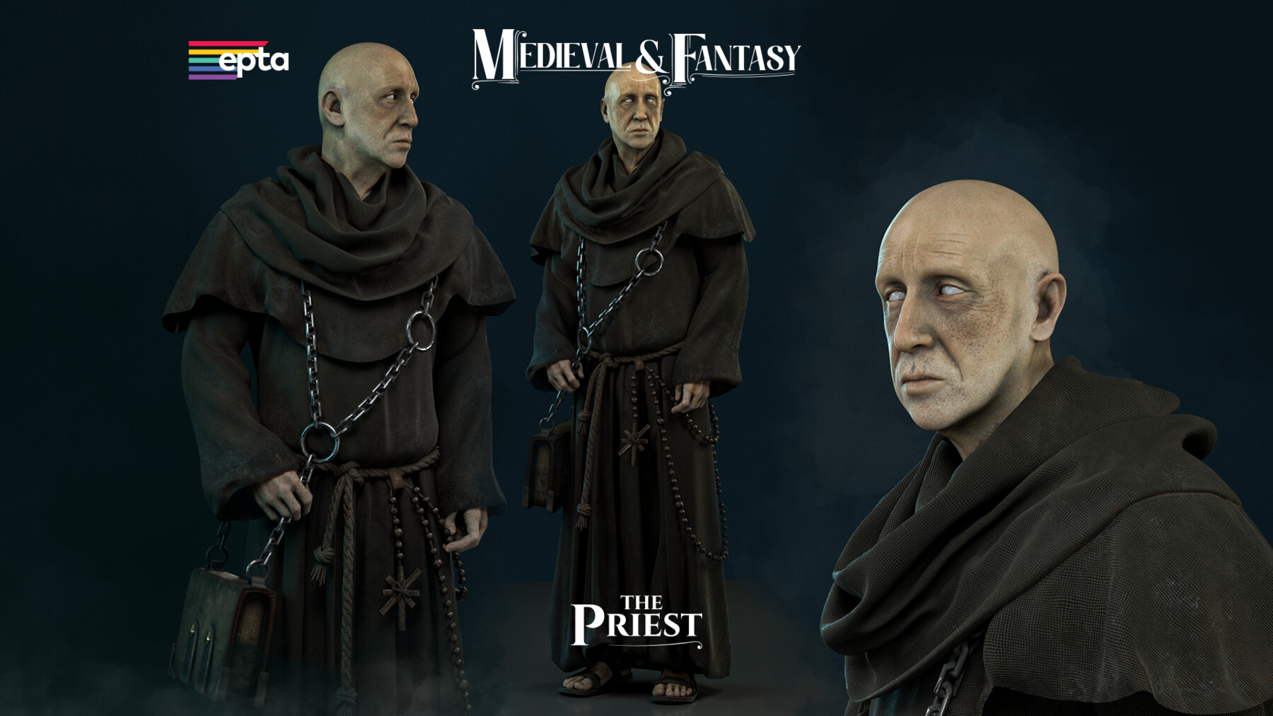 ArtStation - The Priest | Game Assets