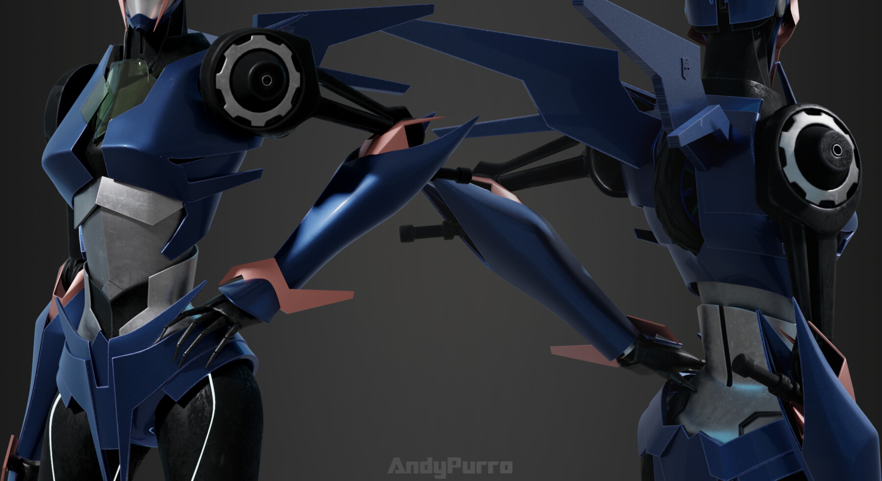 ArtStation - Arcee Transformers Prime Character Rig | Game Assets