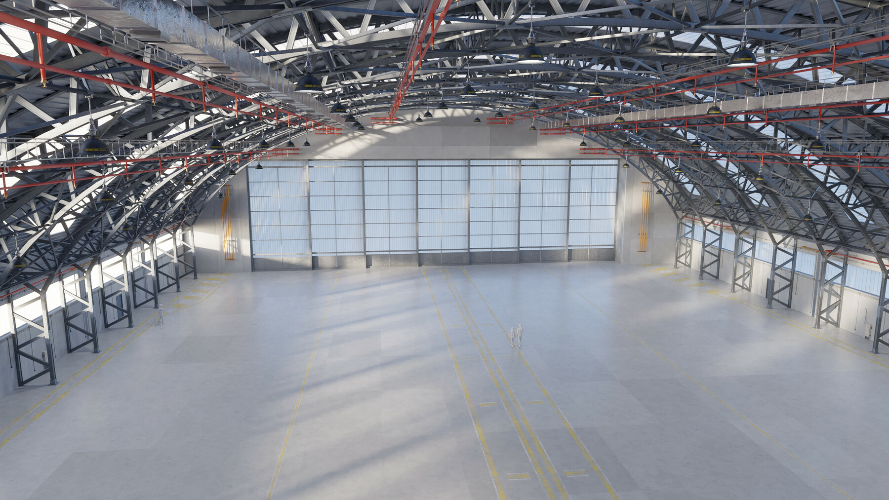 ArtStation - Aircraft Hangar / Warehouse | Resources