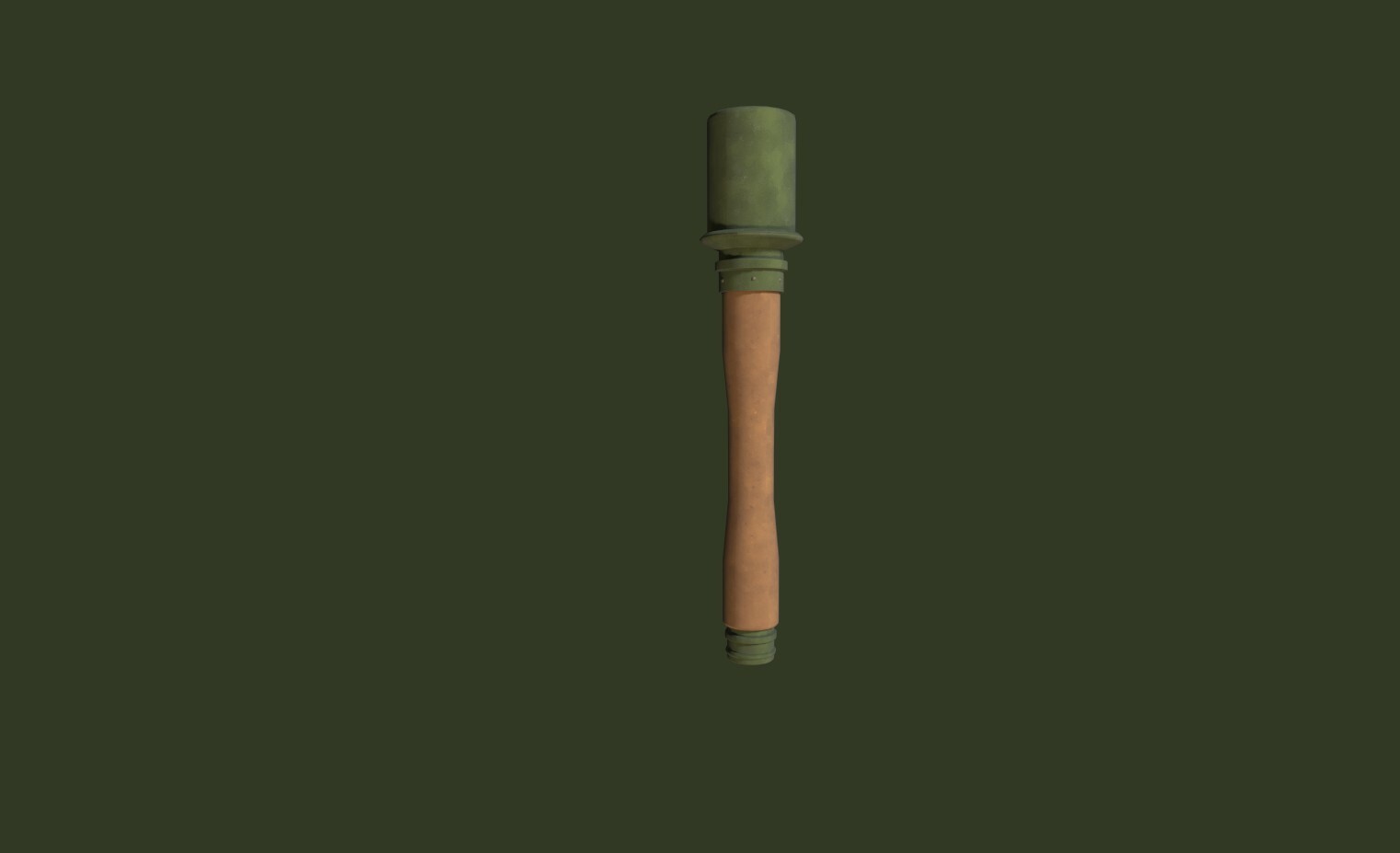 ArtStation - Stick grenade/Stielhandgranate Stylized | Game Assets
