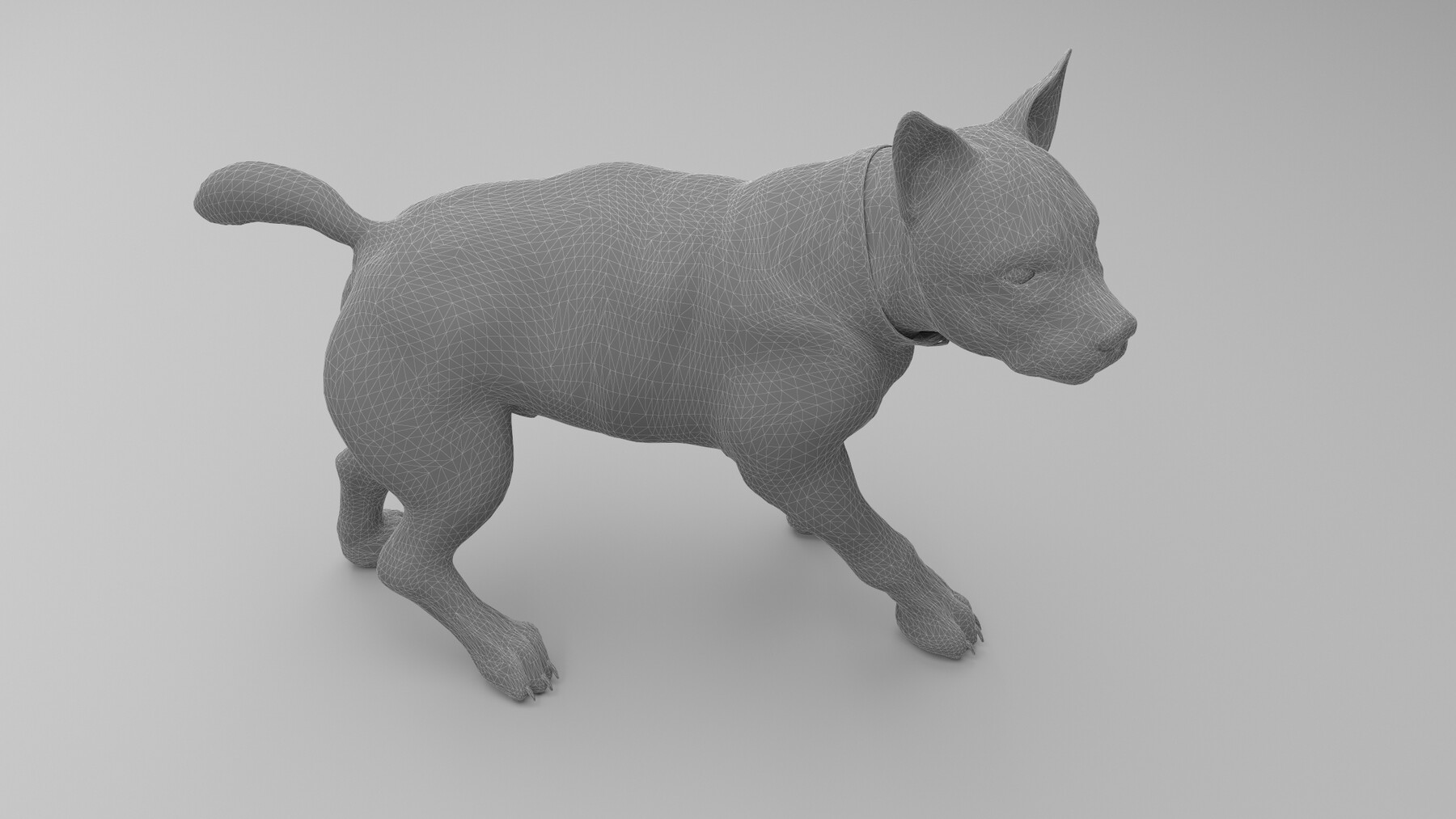 ArtStation - Dog 04_ 3d model | Resources