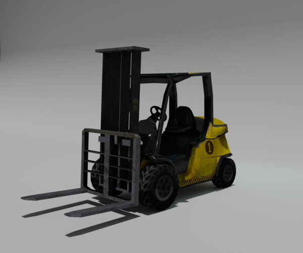 ArtStation - Low Poly Stabeler 3D Model | Game Assets